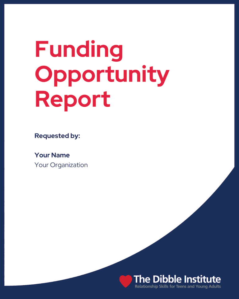 Grant Alerts and Funding Opportunities - The Dibble Institute